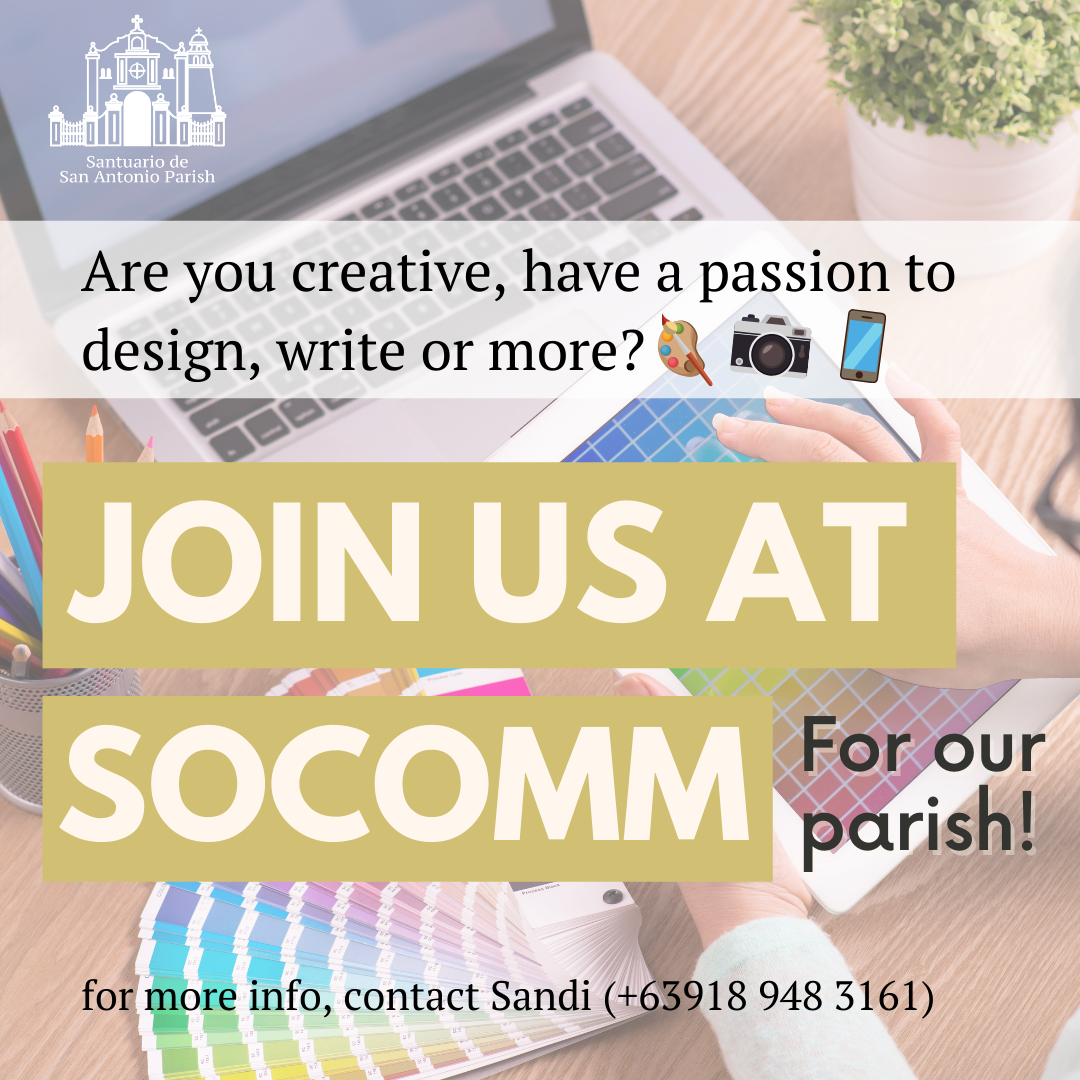 socomm-poster – Santuario de San Antonio Parish